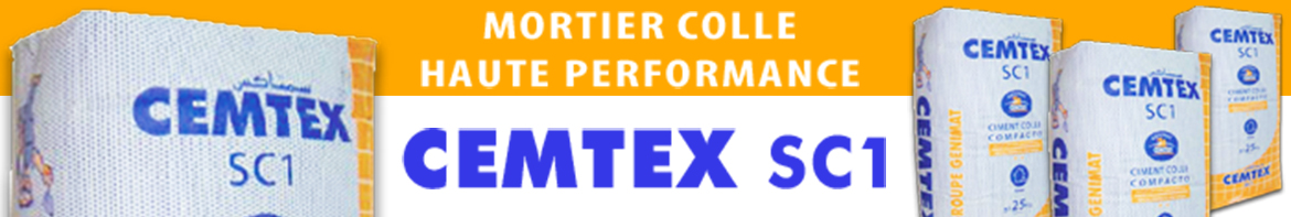 MORTIER COLLE CEMTEX SC1